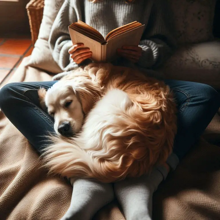 What Does It Mean When Your Dog Curls Up Between Your Legs?